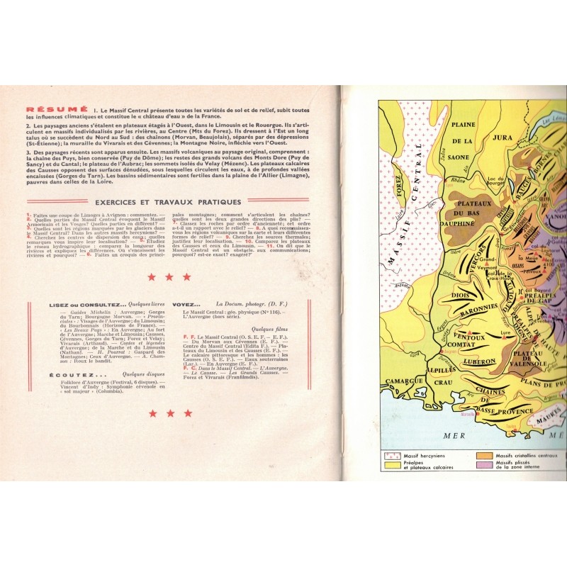 Géographie classe de 3e, la France, la région, pays d'expression ...