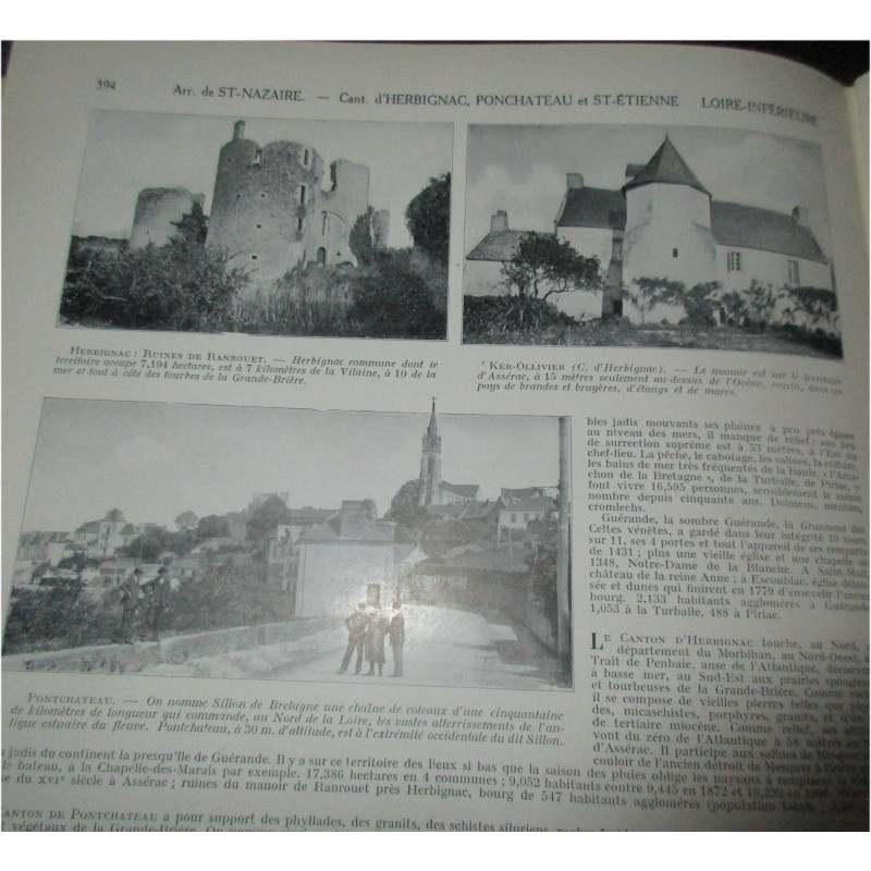 Atlas pittoresque de la France, T2 Côtes-du-Nord à Loire-Inférieure ...