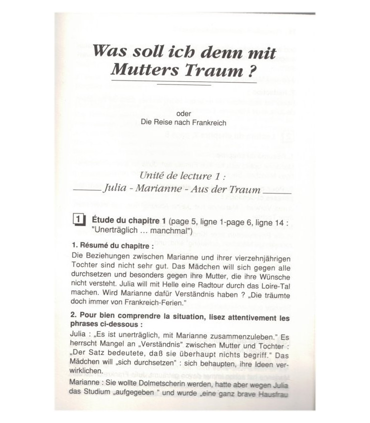 Oma, Peter Härtling, livret pédagogique, Norgard Kohlhagen, 1991 ...