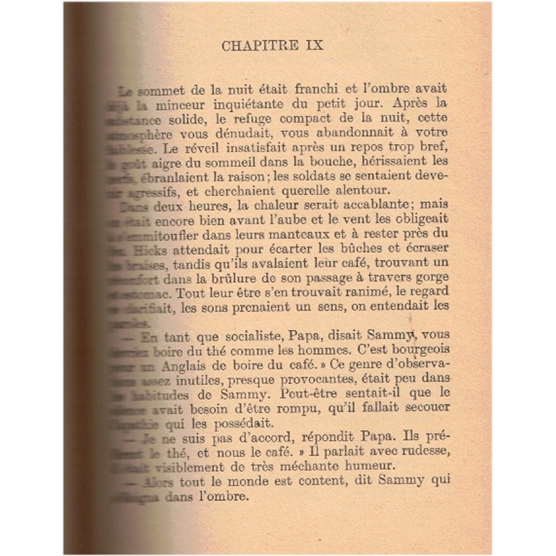 Sans armes ni armures, Robert Henriques, 1941 - militaire anglais