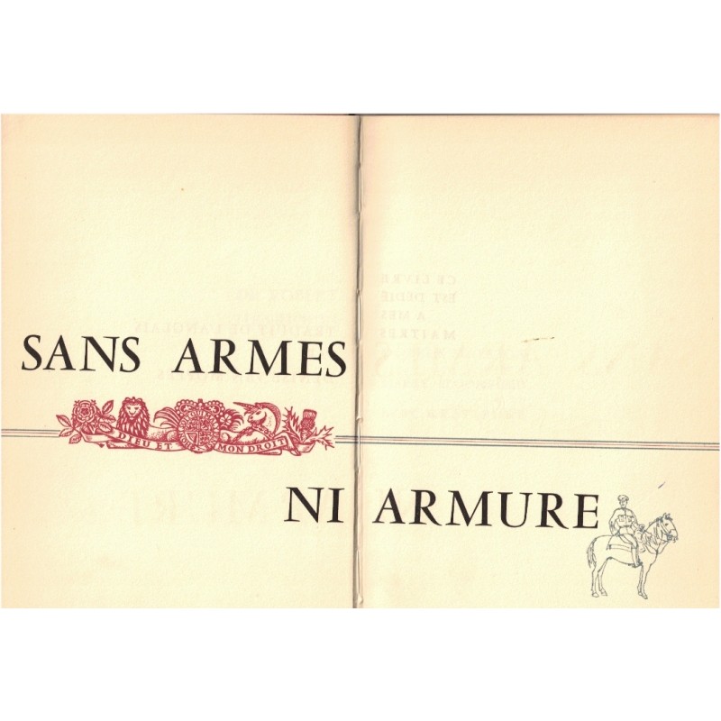 Sans armes ni armures, Robert Henriques, 1953 - militaire anglais