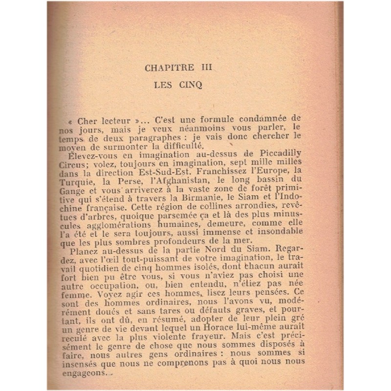 Terreur dans la forêt, Reginald Campbell, 1948 - jungle, Indochine ...