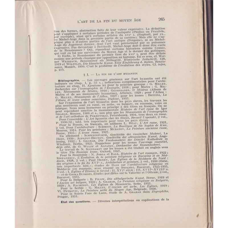 Histoire de l'art II, Moyen Age et temps modernes, Pierre Lavedan, 1944 ...