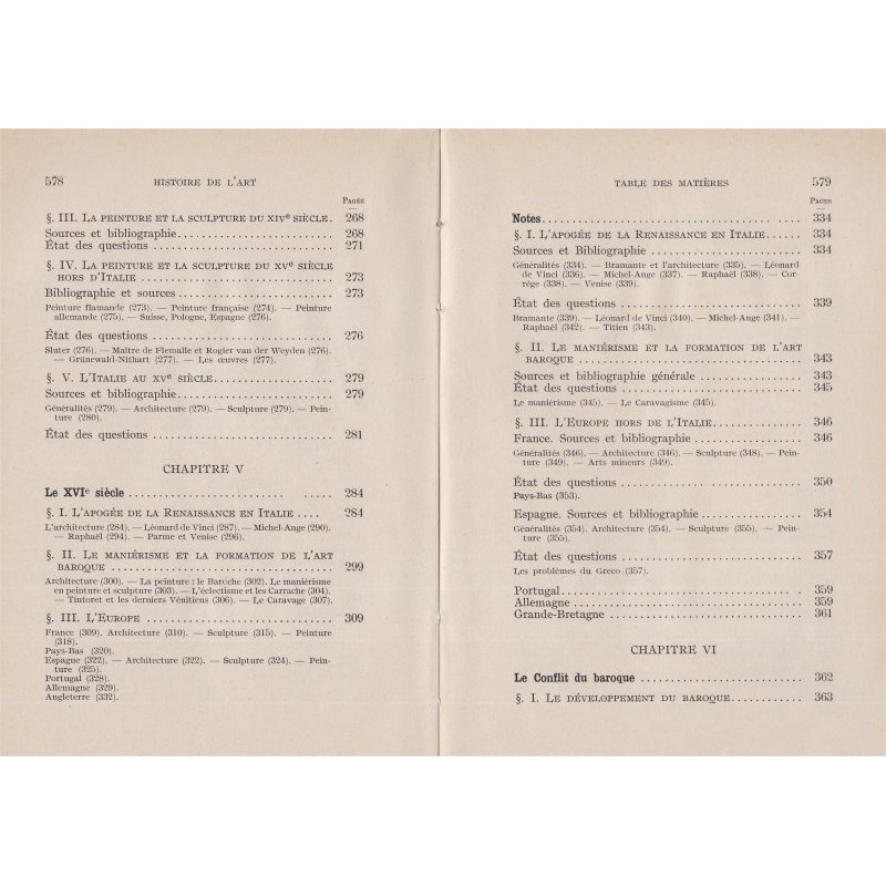 Histoire de l'art II, Moyen Age et temps modernes, Pierre Lavedan, 1944 ...