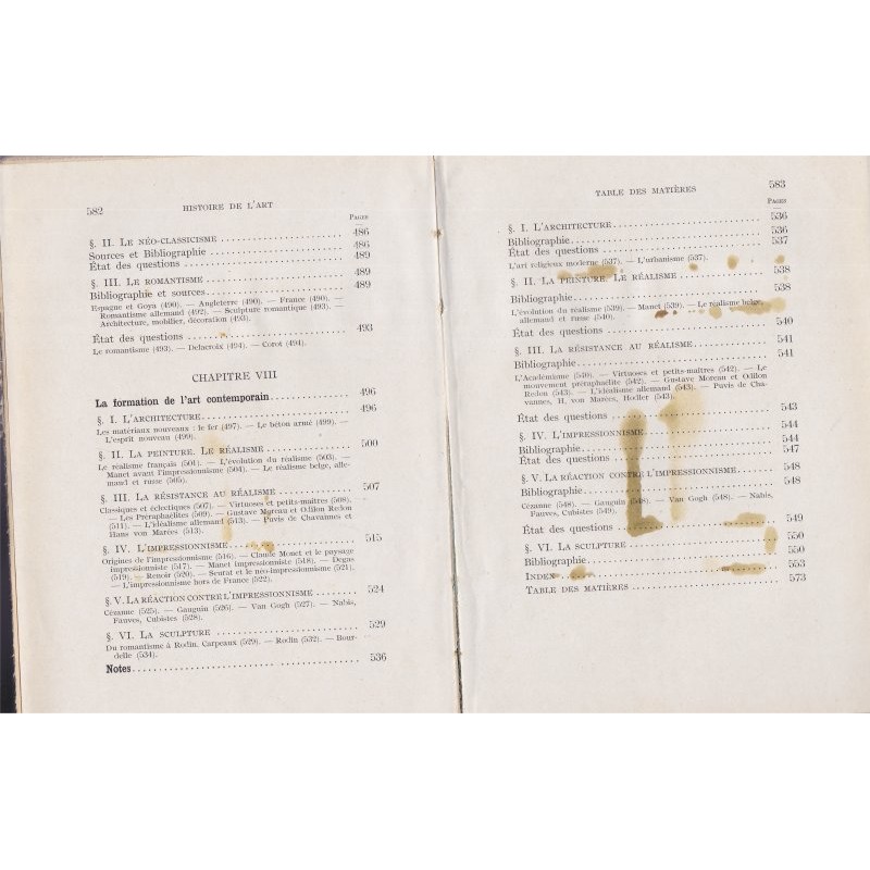 Histoire de l'art II, Moyen Age et temps modernes, Pierre Lavedan, 1944 ...