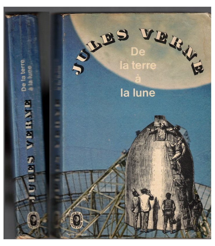 De la Terre à la Lune, Jules Verne, 1966 - science-fiction, espace ...