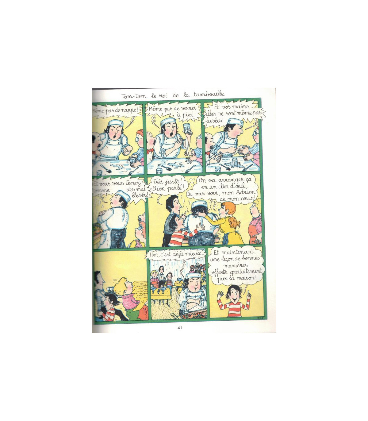 Tom-Tom Le roi de la tambouille, Jacqueline Cohen, Bernadette Desprès ...