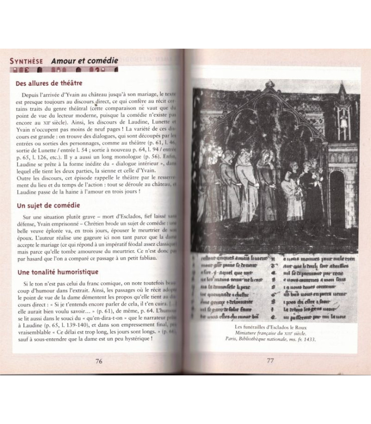 Yvain ou le Chevalier au Lion, Chrétien de Troyes, 1999 - littérature ...