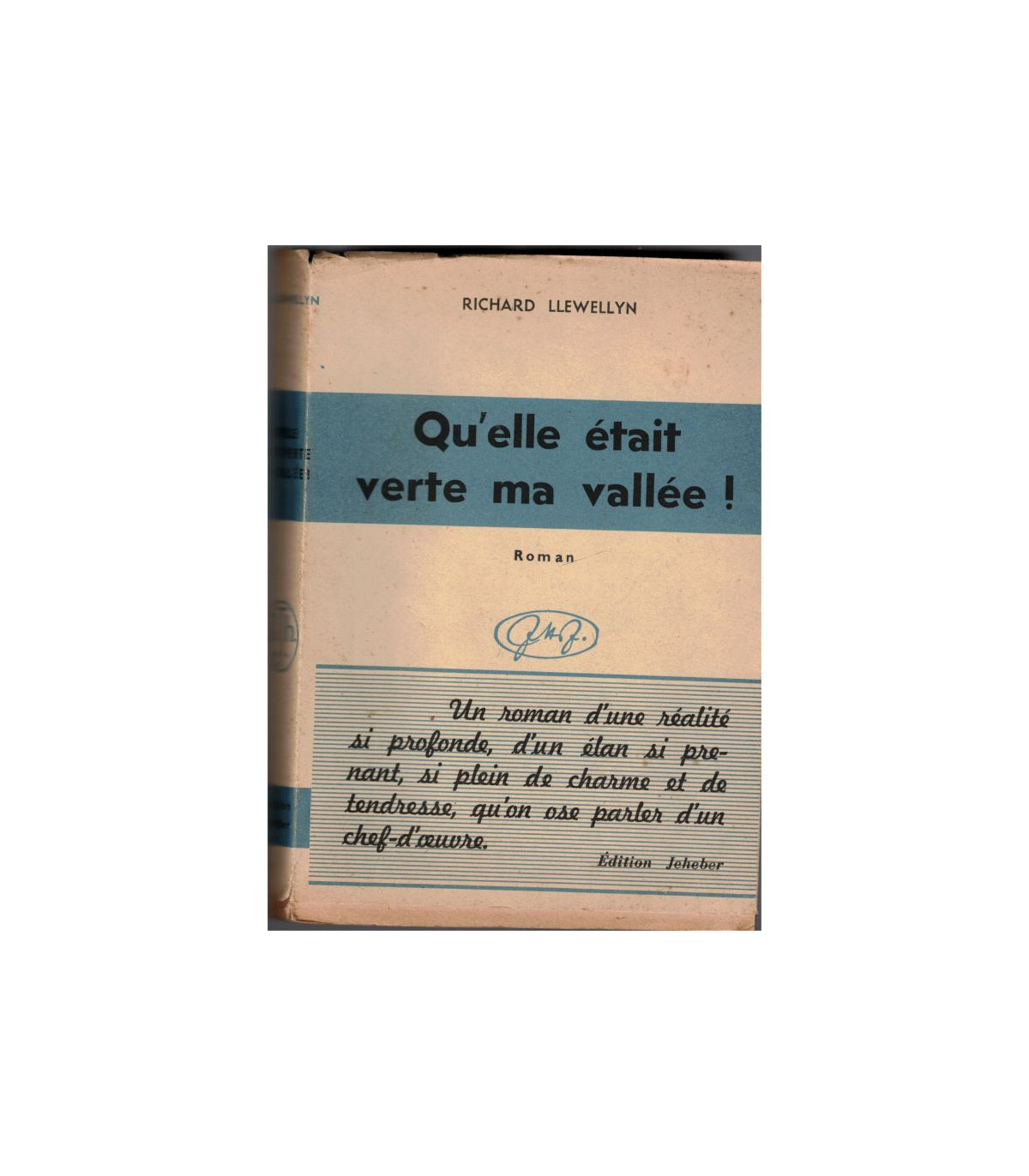 Qu'elle était verte ma vallée, Richard Llewellyn, 1947 - Pays de Galles ...