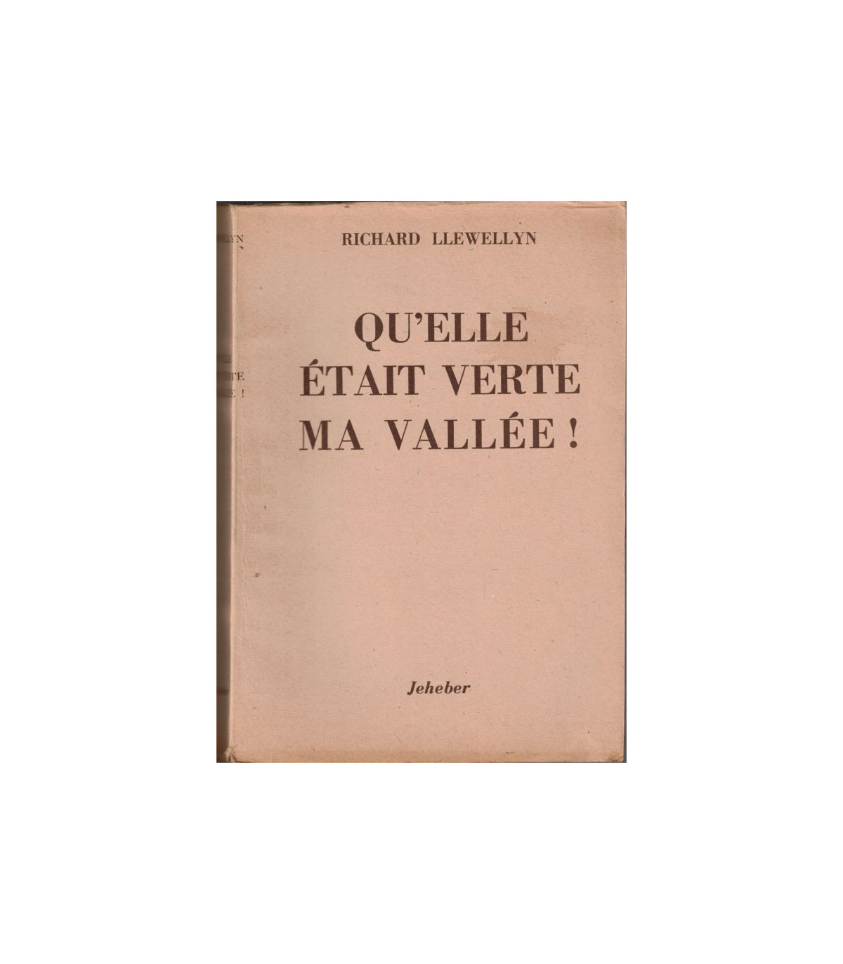 Qu'elle était verte ma vallée, Richard Llewellyn, 1947 - Pays de Galles ...