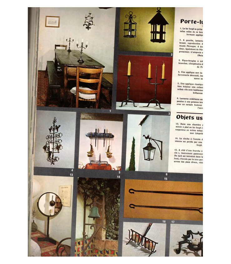 Art et Décoration, revue de la maison, N°158 juil 1971 - salles de ...