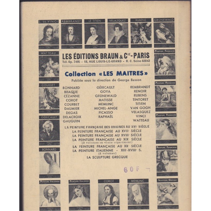 La Peinture française au XIXe siècle vol.2, Georges Besson - Collection ...