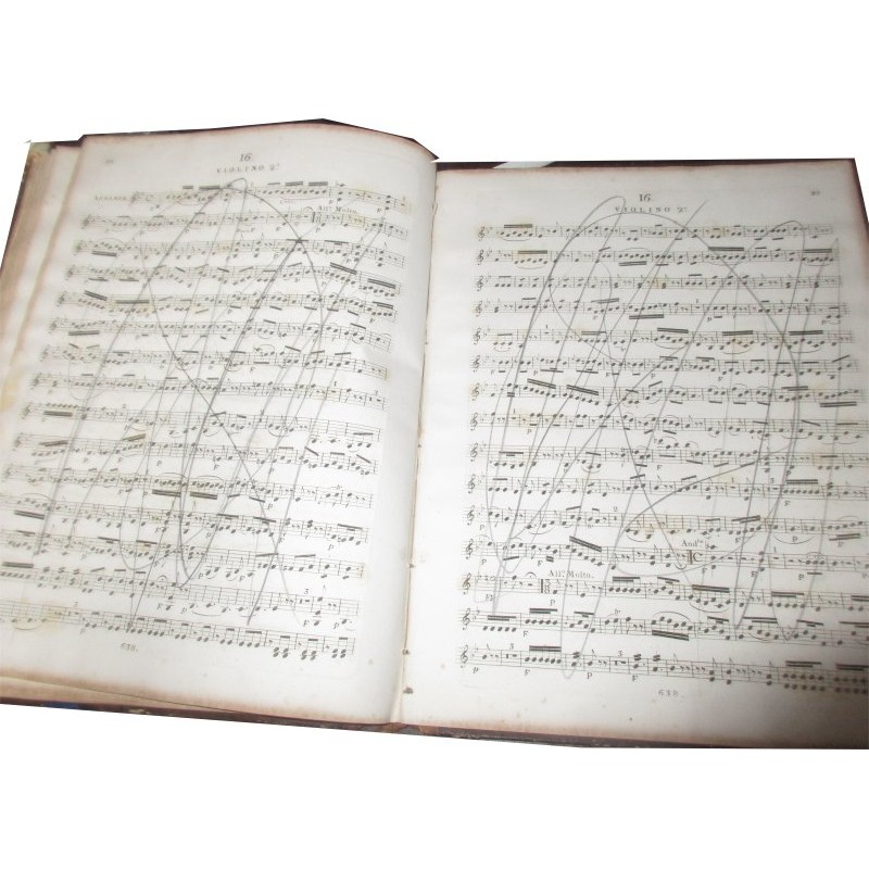 Mozart, Opéra 10, 6 Quartetto et 8 Quintetto, 1807, éditeur Jean-Jérôme ...